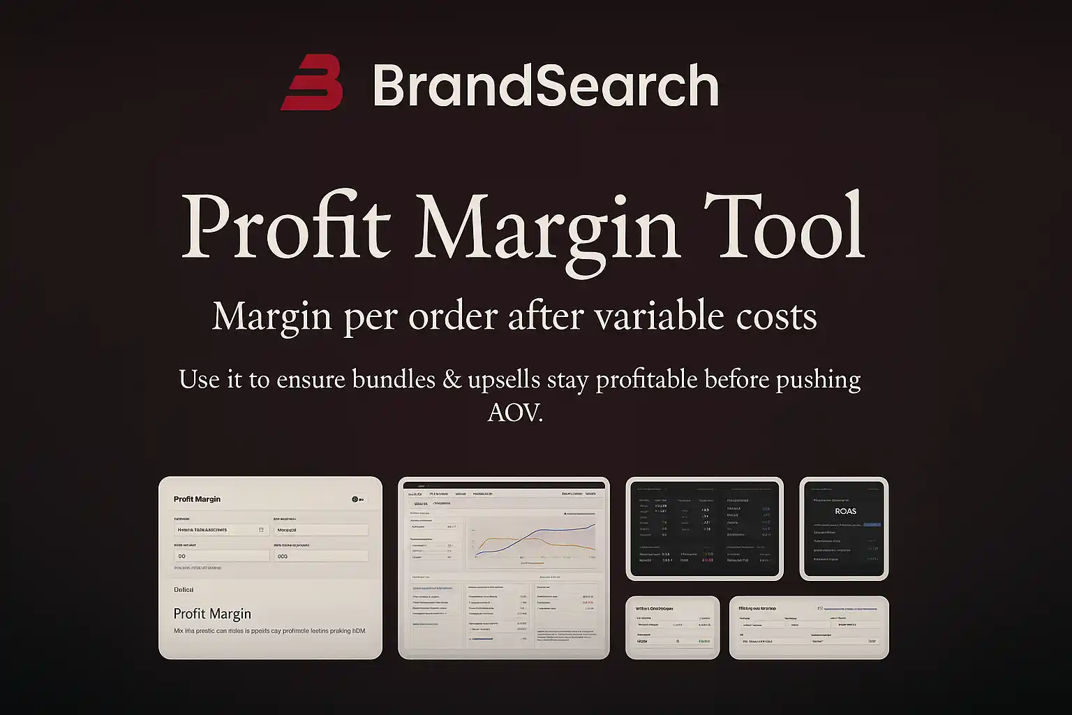 Profit Margin Calculator for E-commerce | Brandsearch